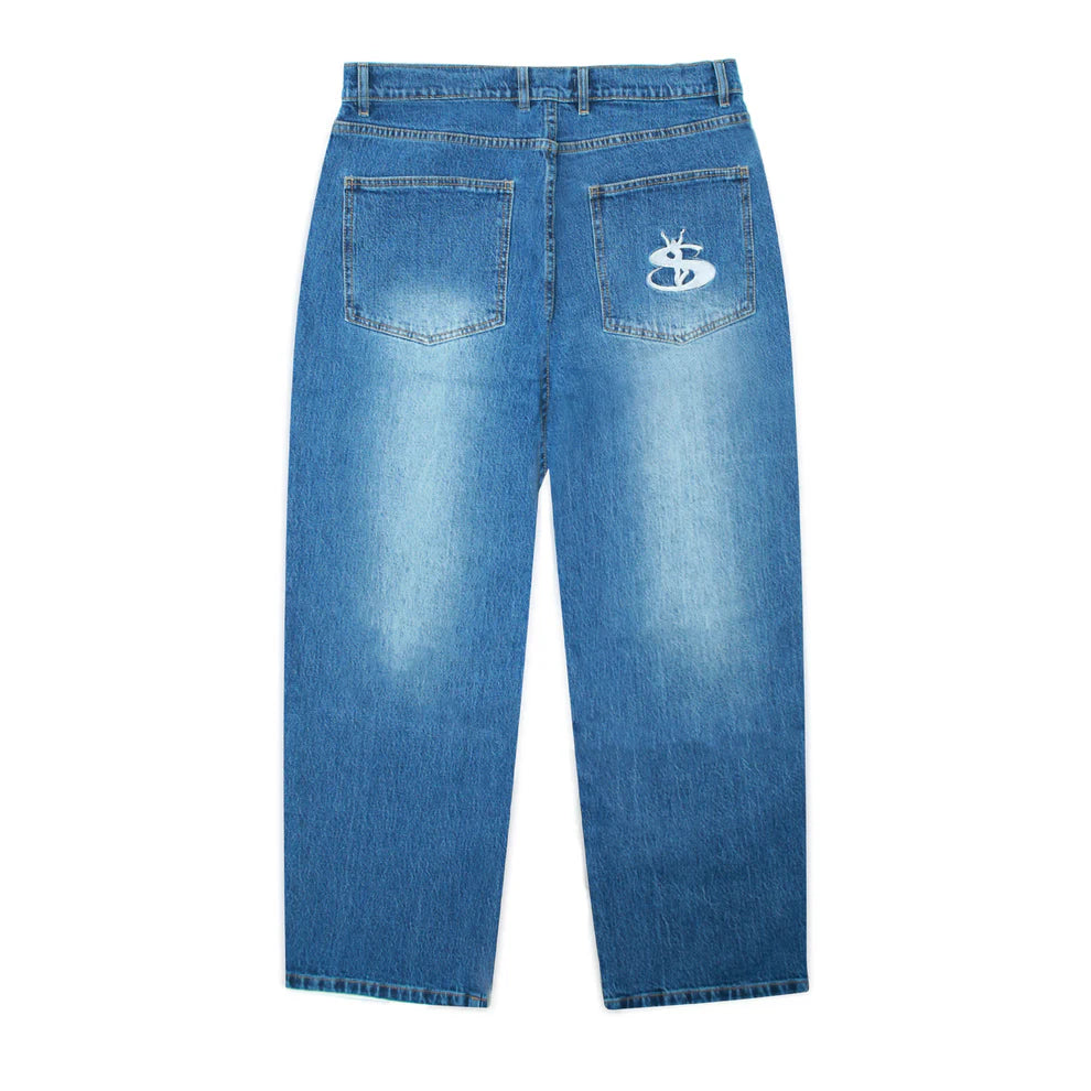 PHANTASY PANEL JEANS DENIM – Yardsale Japan